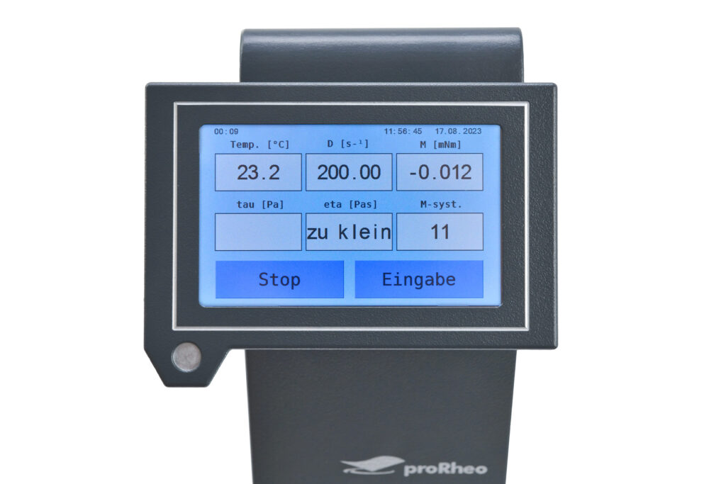 Rheomat R190 / Viscometer R190 >>> buy proRheo viscometers